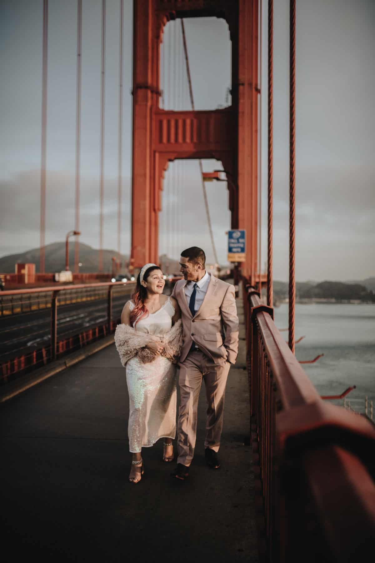 A Real Golden Gate Bridge Wedding - Wedding Photography by IQphoto