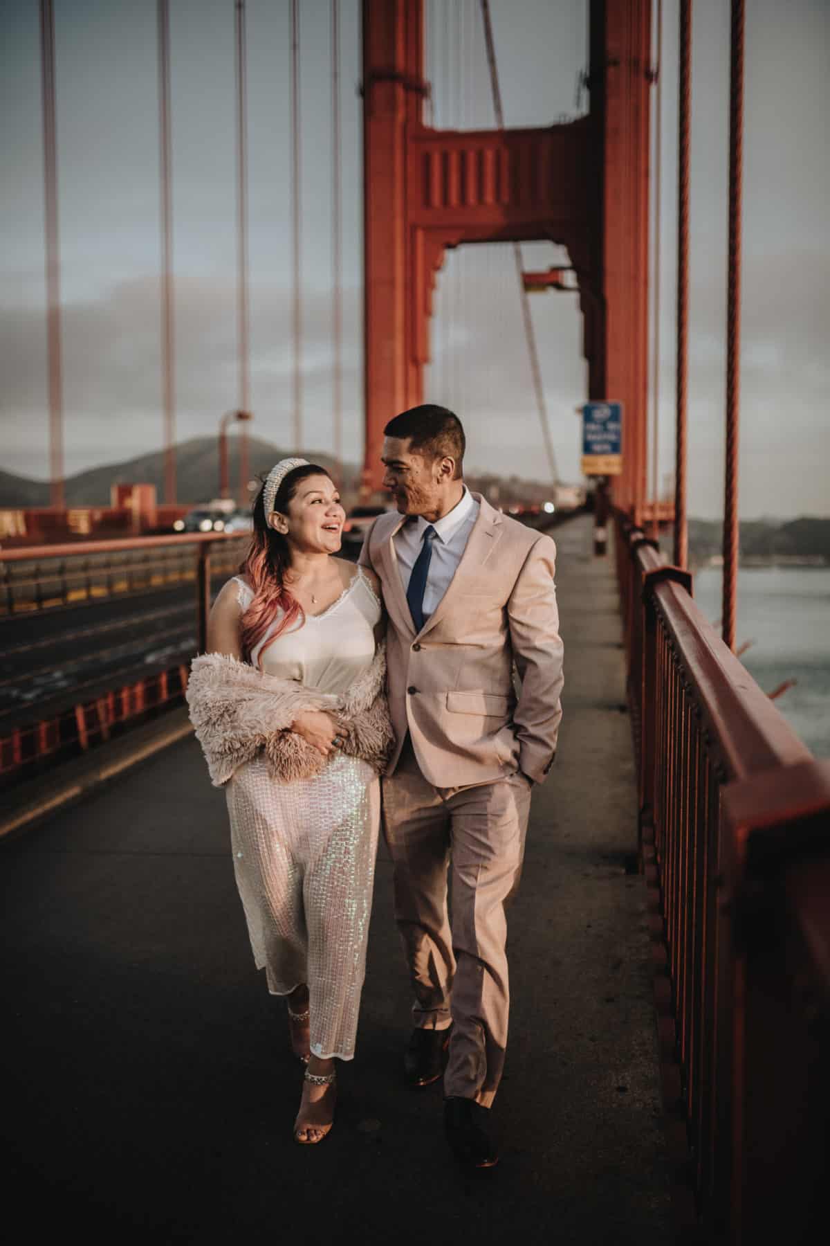 A Real Golden Gate Bridge Wedding - Wedding Photography by IQphoto