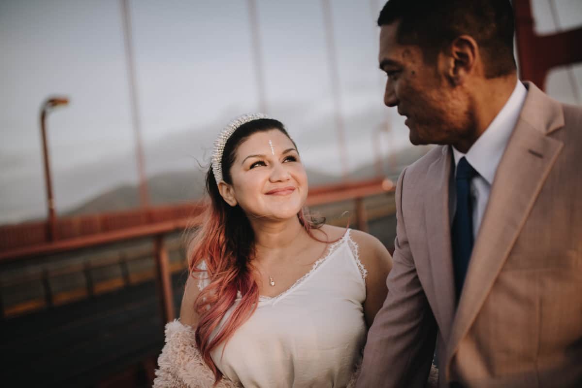 A Real Golden Gate Bridge Wedding - Wedding Photography by IQphoto