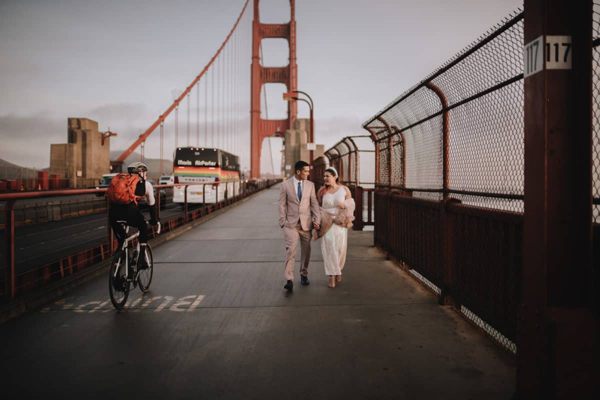 A Real Golden Gate Bridge Wedding - Wedding Photography by IQphoto